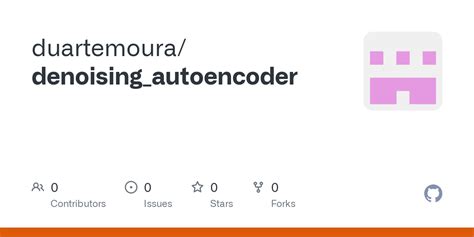 Denoising Autoencoder Autoencoder Report Pdf At Main · Duartemoura