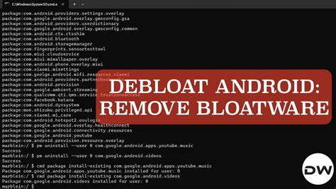 How to Uninstall/Remove Bloatware and Debloat any Android Device - YouTube