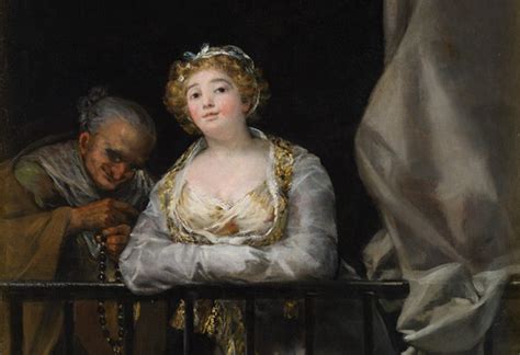 Francisco De Goya 1746 1828 Maja Y Celestina Al Balcón 1810 1812