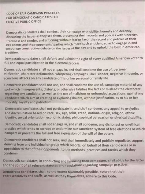 8th Congressional District Candidate Calls For Code Of Fair Campaign Practices Fox21online