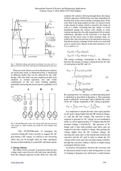 the dc fault blocking capability by a new hybrid multilevel converter…