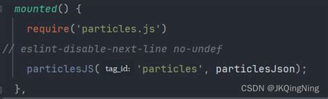 Vue使用particlejs实现前端可交互的粒子效果（含代码）particlesjs Csdn博客