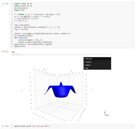 Saving An Html File Of An Holoviz Panel Application Containing K3d · Issue 387 · K3d Toolsk3d