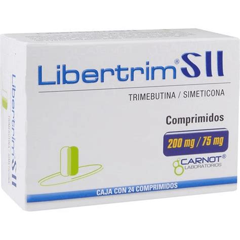 Libertrim Sii Trimebutina 200 Mg 75 Mg 24 Comprimidos Bodega