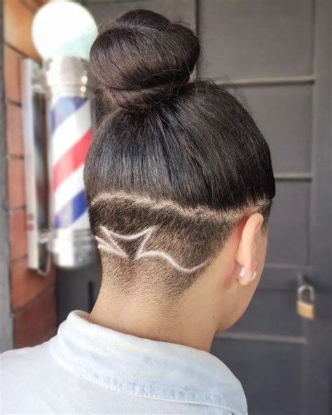 50 Bold Shaved Hairstyles For Women Hair Adviser Undercut Long Hair