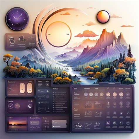 Premium Photo Vector Gradient Ui Kit For Apps