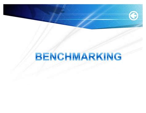 Benchmarking In Total Quality Management Pptx