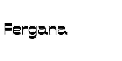 Fergana In Use Fonts In Use