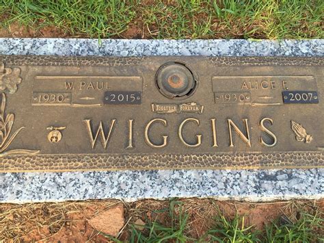 Alice Faye Clark Wiggins 1930 2007 Find A Grave Memorial