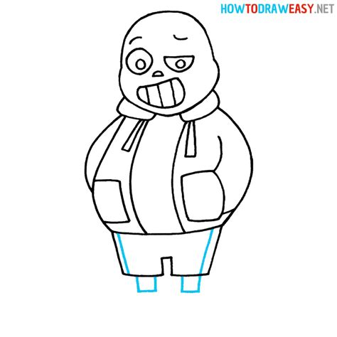 How to Draw Sans - Draw for Kids
