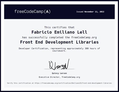 Github Fabricioemilianolellfront End Libraries Proyectos De Certificación Front End