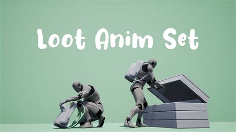 Looting Animations For Unreal Engine And Unity Youtube