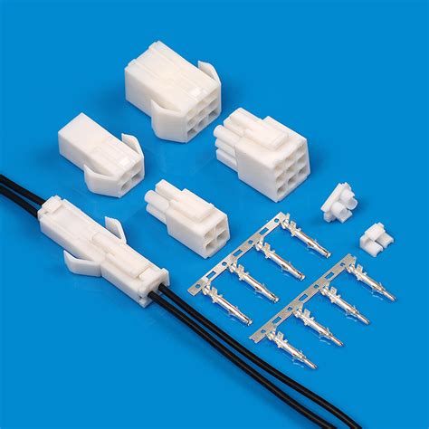 Replace Jst El 4 5mm Wire Cable Connector Wire To Wire Connector Cable Connector And Pcb Connector