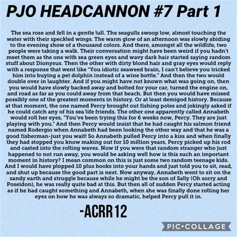 Discover The Amazing Pjo Headcanons