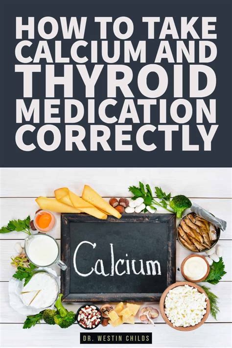 Calcium Supplements And Thyroid Medication Absorption What To Know