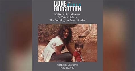 84 Stalkers Should Never Be Taken Lightly The Dorothy Scott Murder