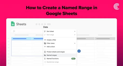 Named Range Google Sheets A How To Guide