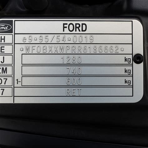 Расшифровка Vin Ford Transit Форд Транзит