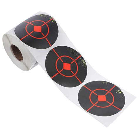 1 Roll Of Splatter Shooting Targets Sticker Reacti Grandado