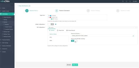 How To Restore Huawei Fusioncompute Vm In Vinchin Backup And Recovery Vinchin Backup