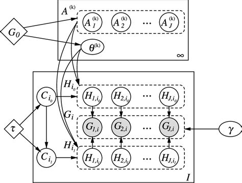 The Graphical Model Representation Of The Haplotype Model With A Download Scientific Diagram