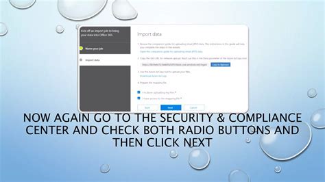 step by step procedure to migrate pst to office 365 ppt