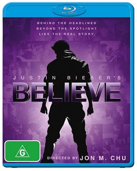 Buy Justin Biebers Believe On Blu Ray On Sale Now With Fast Shipping