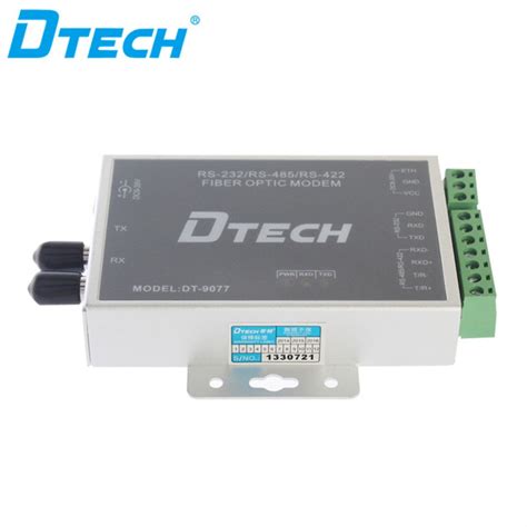 Single Mode Dual Fiber Adjustment Decontroller Rs232422 Conversion Serial Port Optic End