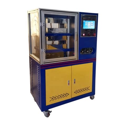 Lab Pvc Electrical Heating Flat Vulcanizing Press Machine