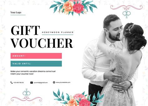 Honeymoon T Voucher 43257828 Template