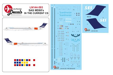 McDonnell-Douglas MD-81/MD-82/MD-83 - SAS in the current scheme Lima ...