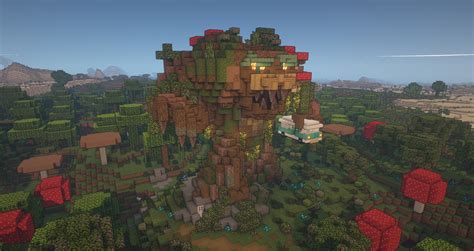 Tree Monster Base Minecraft Map Tree Monster Base Minecraft Map