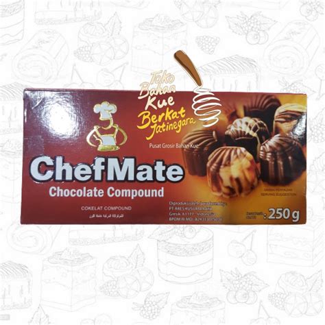 Jual Chefmate Dark 250 Gr Coklat Compound Shopee Indonesia