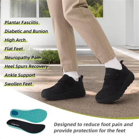Womens Orthopedic Extra Wide Toe Box Diabetic Shoes