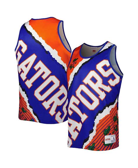Mitchell And Ness Mens Royal Orange Florida Gators Jumbotron 20
