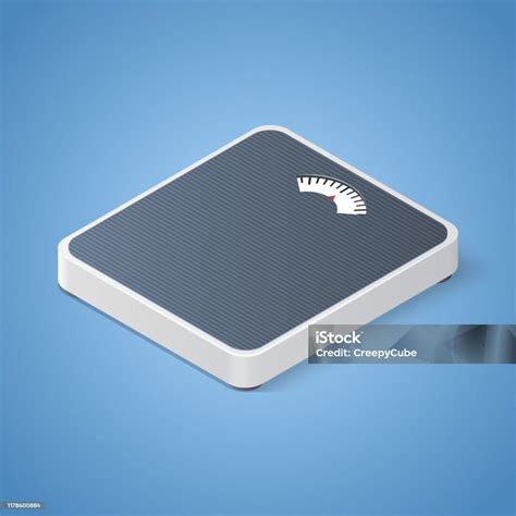 아날로그 3d 바닥 저울 아이소메트릭 벡터 일러스트레이션 3차원 형태에 대한 스톡 벡터 아트 및 기타 이미지 3차원 형태 규모 저울 Istock