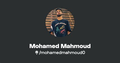 Mohamed Mahmoud Instagram Facebook Linktree
