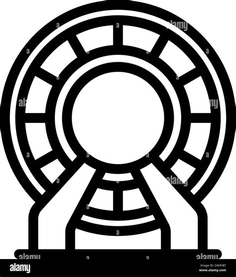 Magnetic Resonance Imaging Scanner Machine Standing In A Medical Office