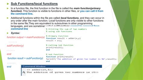 Functions And Types Of User Defined Functions In Ppt