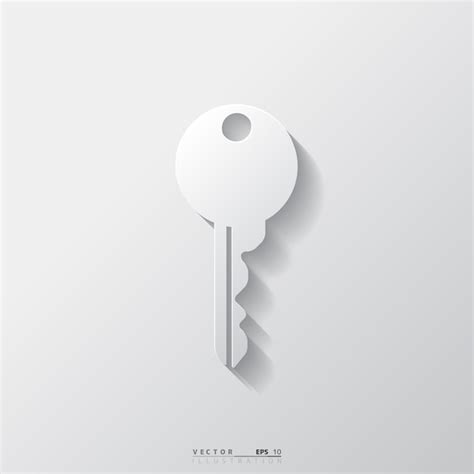 Premium Vector Key Icon Door Lock Symbol