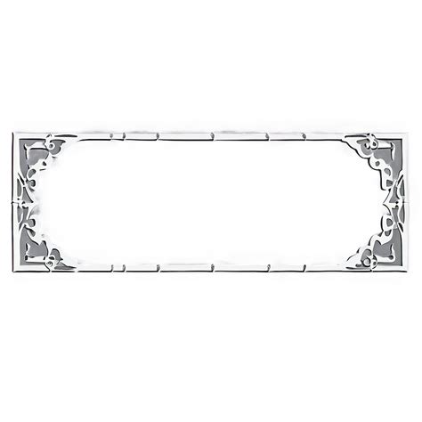 Download Thin Line Border Design Png Oyx