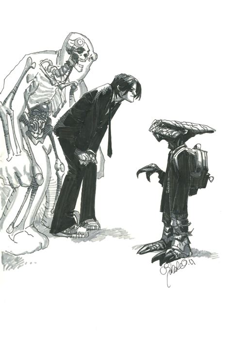 Young X Men Glob Herman Hellion Broo By Chris Bachalo