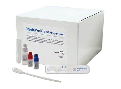 Germaine Laboratories Rapid Check Respiratory Syncytial Virus Rsv Antigen Test 20 Tests Kit