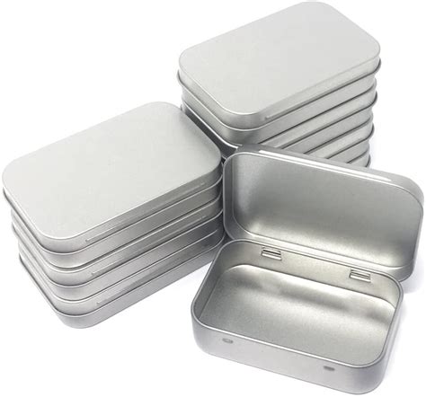 Aluminum Boxes With Hinged Lids