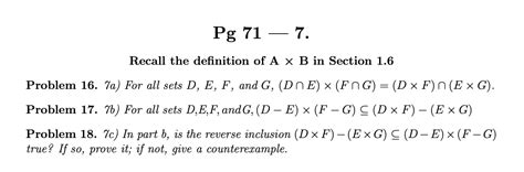 Solved Please Provide Proofs For The Questions Below If Chegg