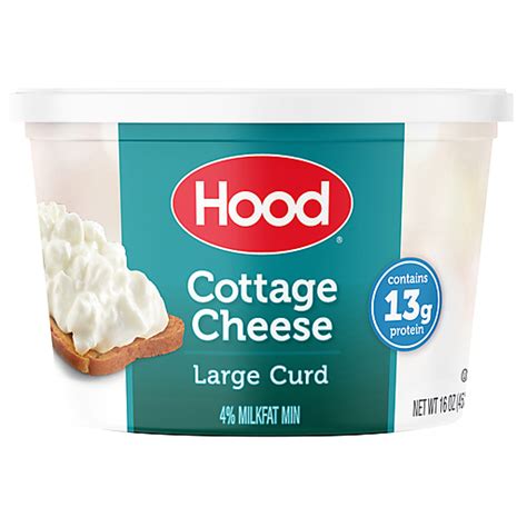 Hood Large Curd 4 Milkfat Cottage Cheese 16 Oz Cottage Cheese The