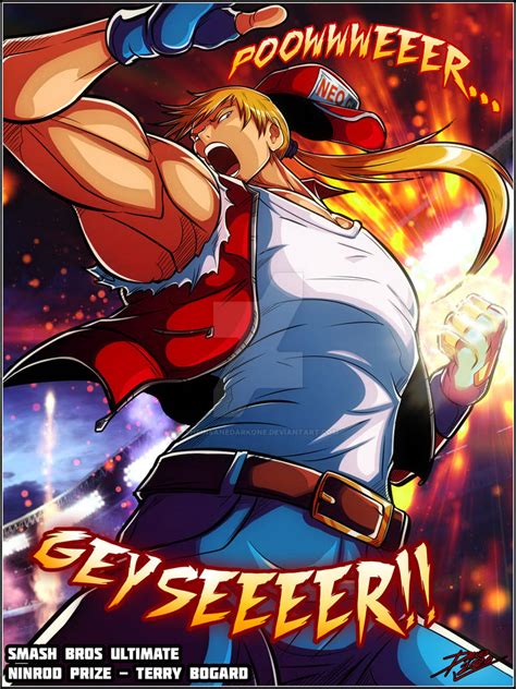 Terry Bogard Pin Up Prize Panel By Theinsanedarkone On Deviantart