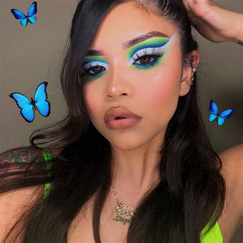 Image May Contain 1 Person Closeup Dope Makeup Creative Eye Makeup