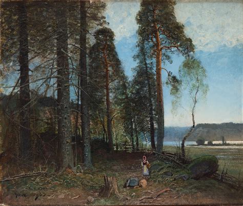 Johan John Kindborg Oil On Canvas Signed And Dated 83 Bukowskis