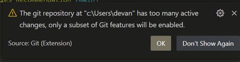 Added A Repository And It Seems To Be Tracking My Entire Computer